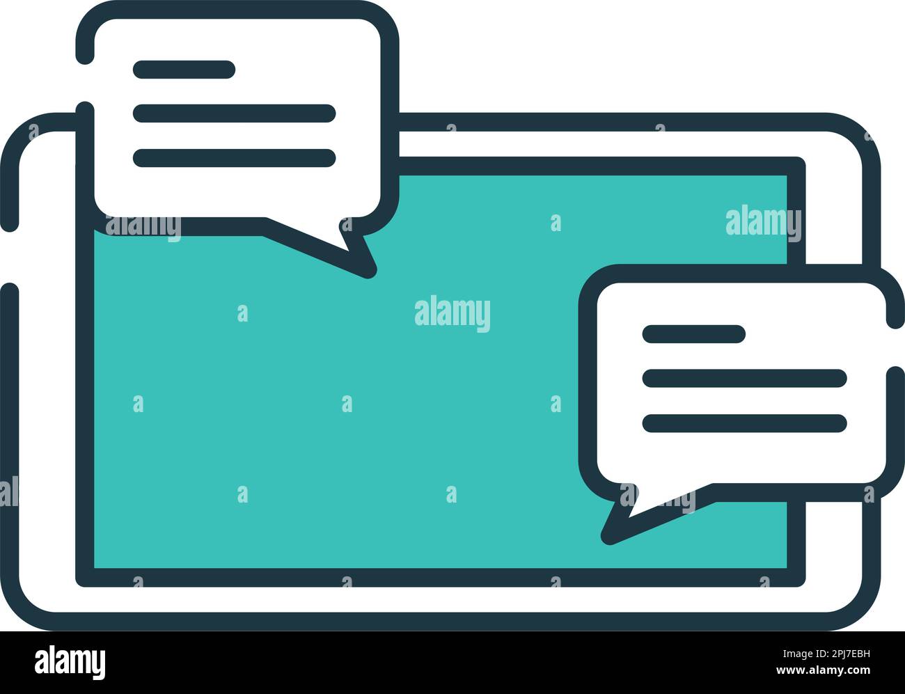 phone chat message Stock Vector Image & Art - Alamy