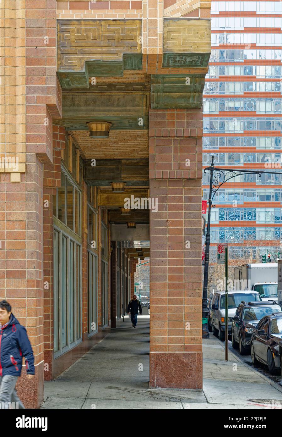 Brick Art Deco