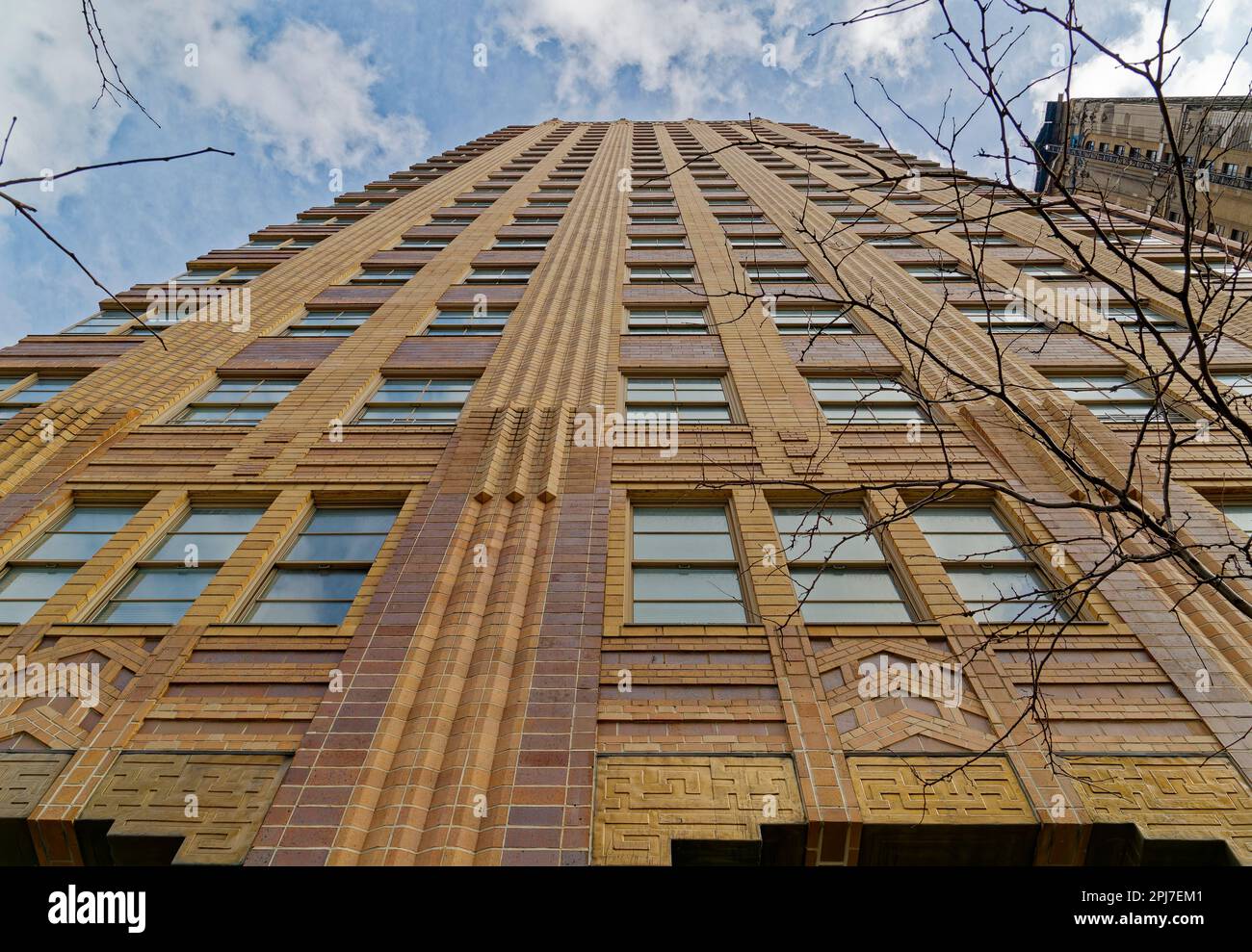 Brick art deco hi-res stock photography and images - Alamy