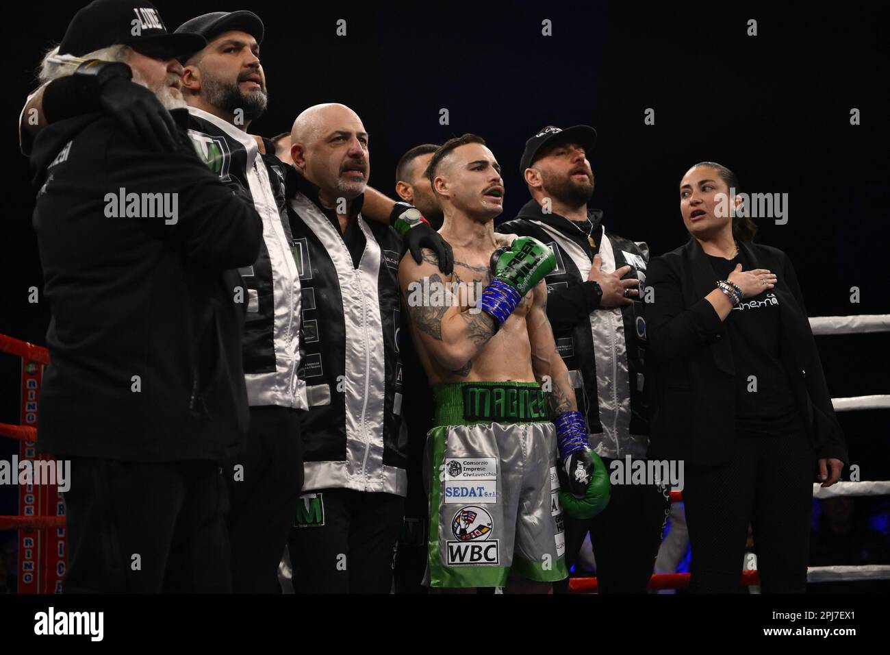 Valmontone, Italy. 31st Mar, 2023. Michael Lonewolf Magnesi vs Ayrton ...