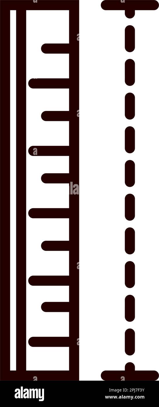 ruler math icon Stock Vector Image & Art - Alamy