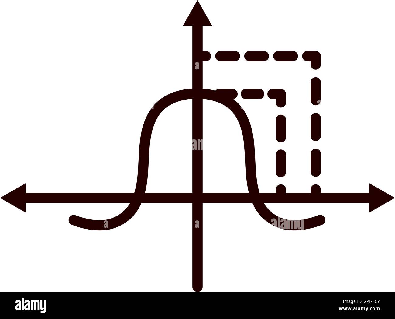 math graph icon Stock Vector Image & Art - Alamy