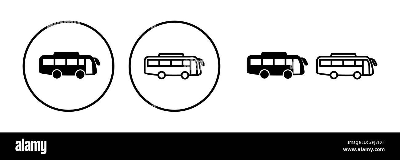 Bus icon vector. bus vector icon Stock Vector Image & Art - Alamy
