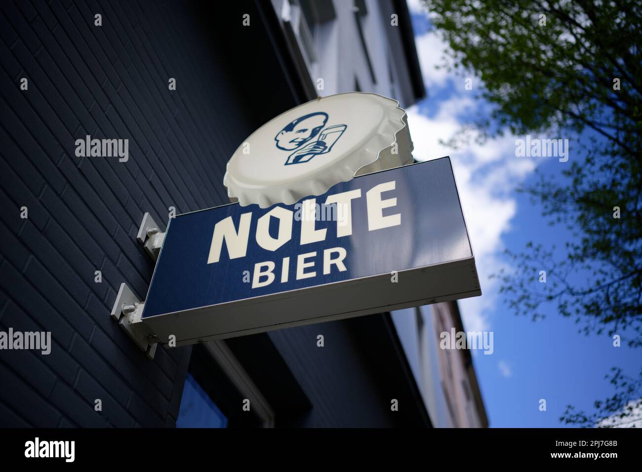 Cologne, Germany, April 7 2022: advertising sign of the cologne ...