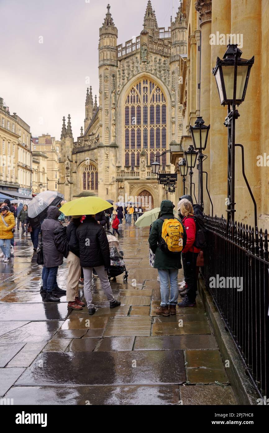 Bath in the rain Stock Photo - Alamy
