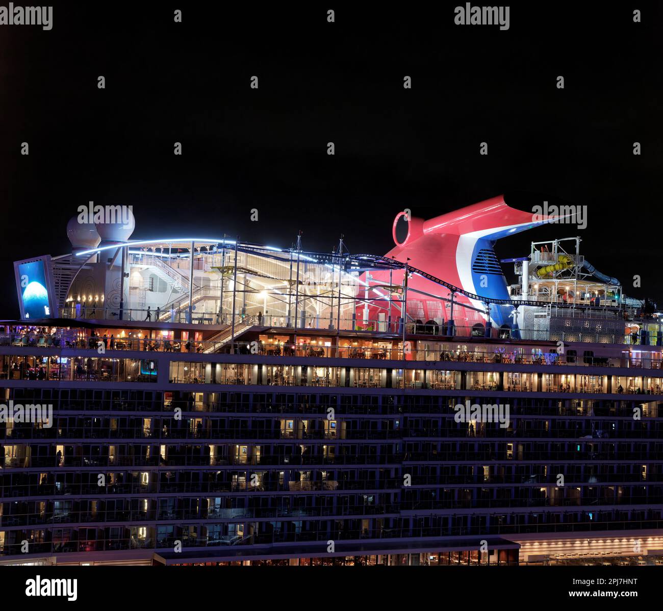 SAN JUAN, PUERTO RICO - February 1, 2023: San Juan serves as a major ...