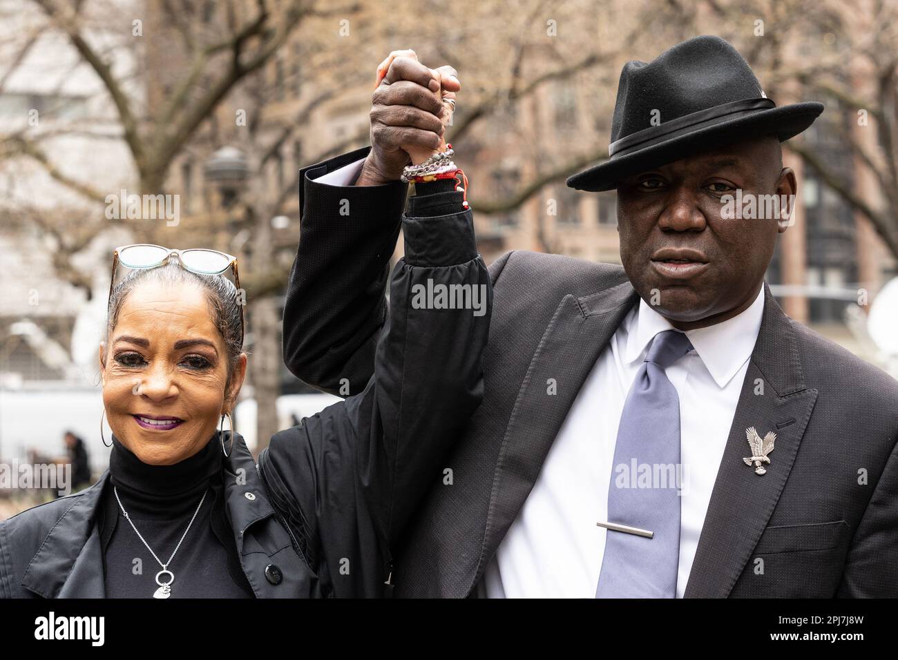 New York, USA. 31st Mar, 2023. Kathryn Griffin-Townsend attends as ...