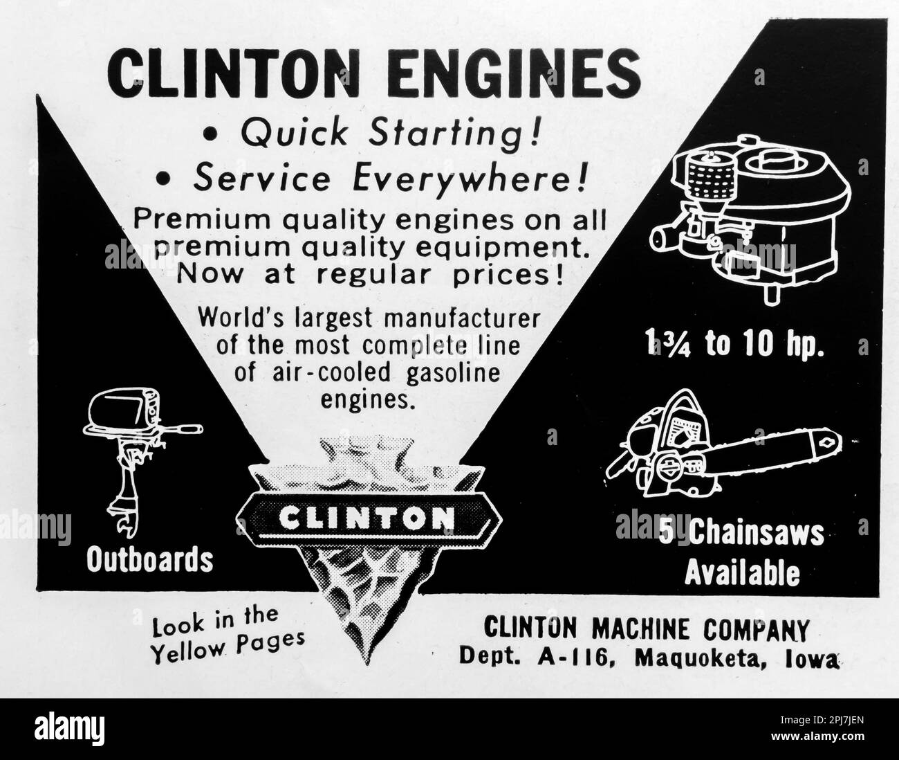 Clinton engines hi-res stock photography and images - Alamy