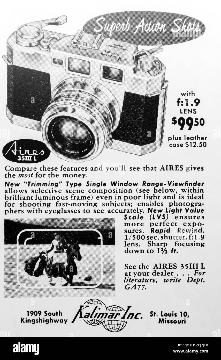 Kalimar camera hi-res stock photography and images - Alamy