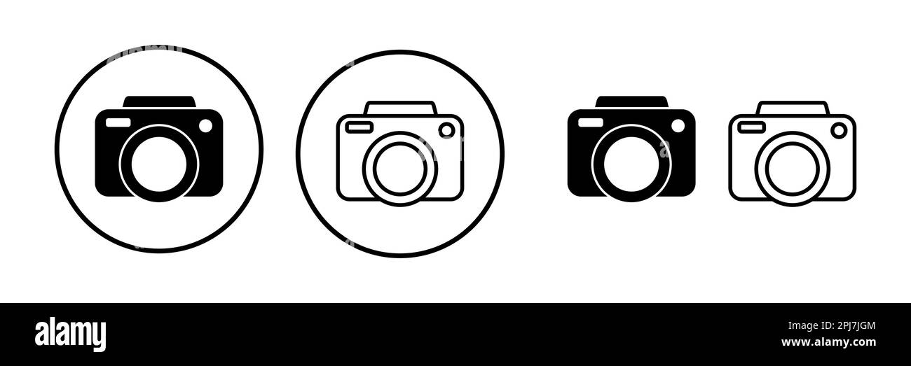 Camera Icon in trendy flat style isolated. Camera symbol web site ...