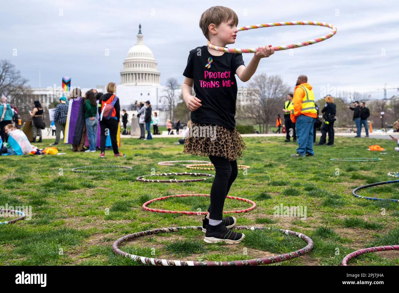 Mac Gordon Frith, 6, who is here supporting his sibling who is non ...