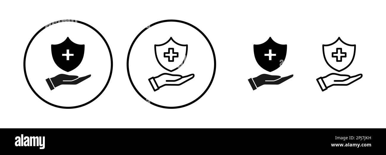 Health insurance icon vector. medical insurance icon Stock Vector Image ...