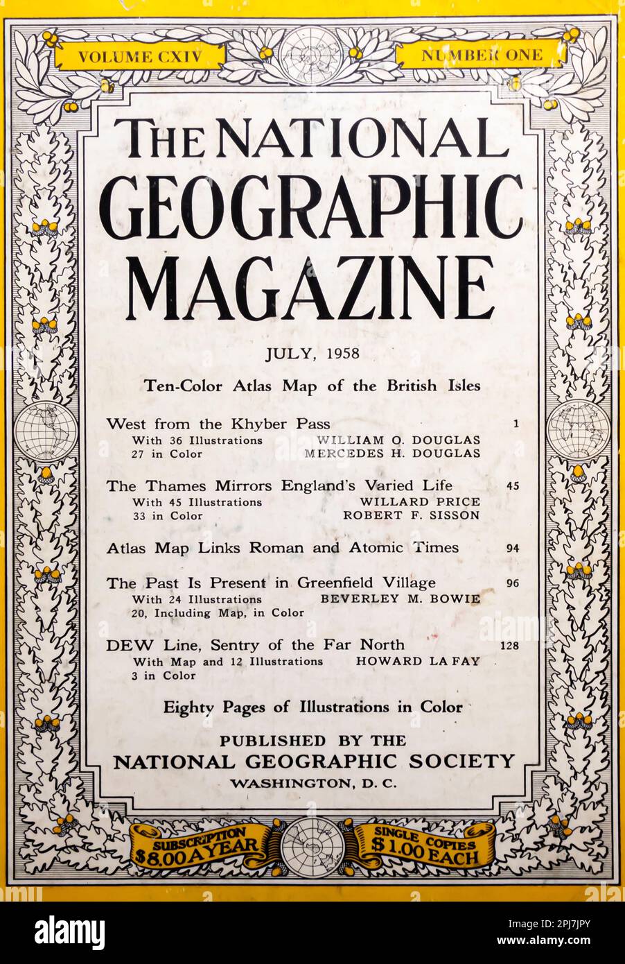 Usa magazine cover 1950s hi-res stock photography and images - Alamy