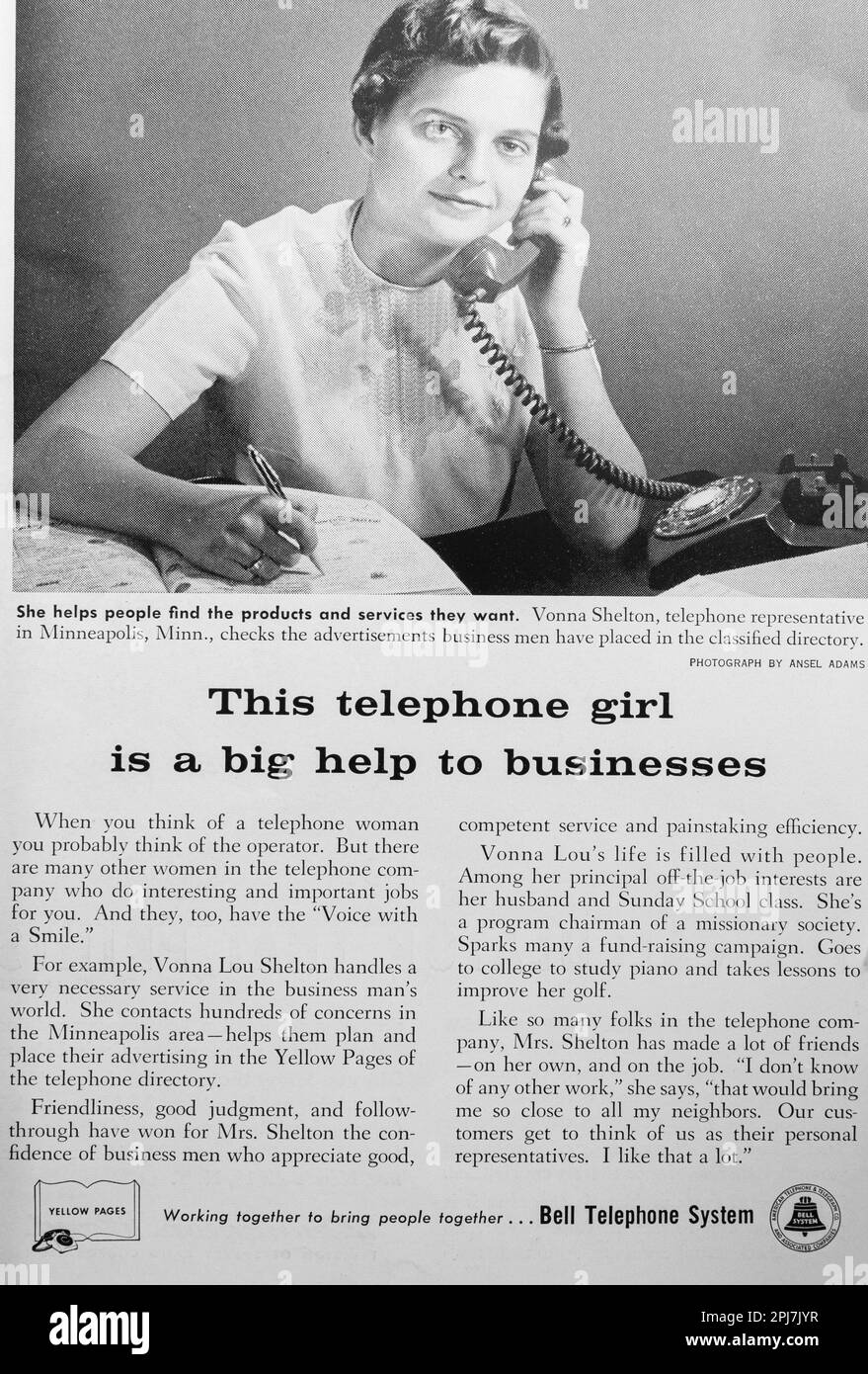 Girls magazines 1950s Black and White Stock Photos & Images - Alamy