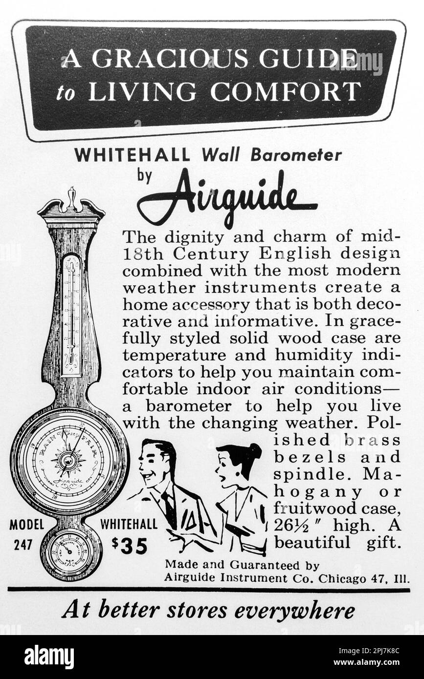 Airguide barometer hi-res stock photography and images - Alamy