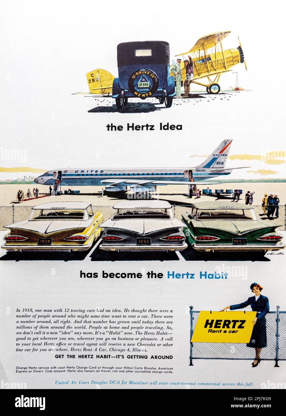 Hertz adverts hi-res stock photography and images - Alamy