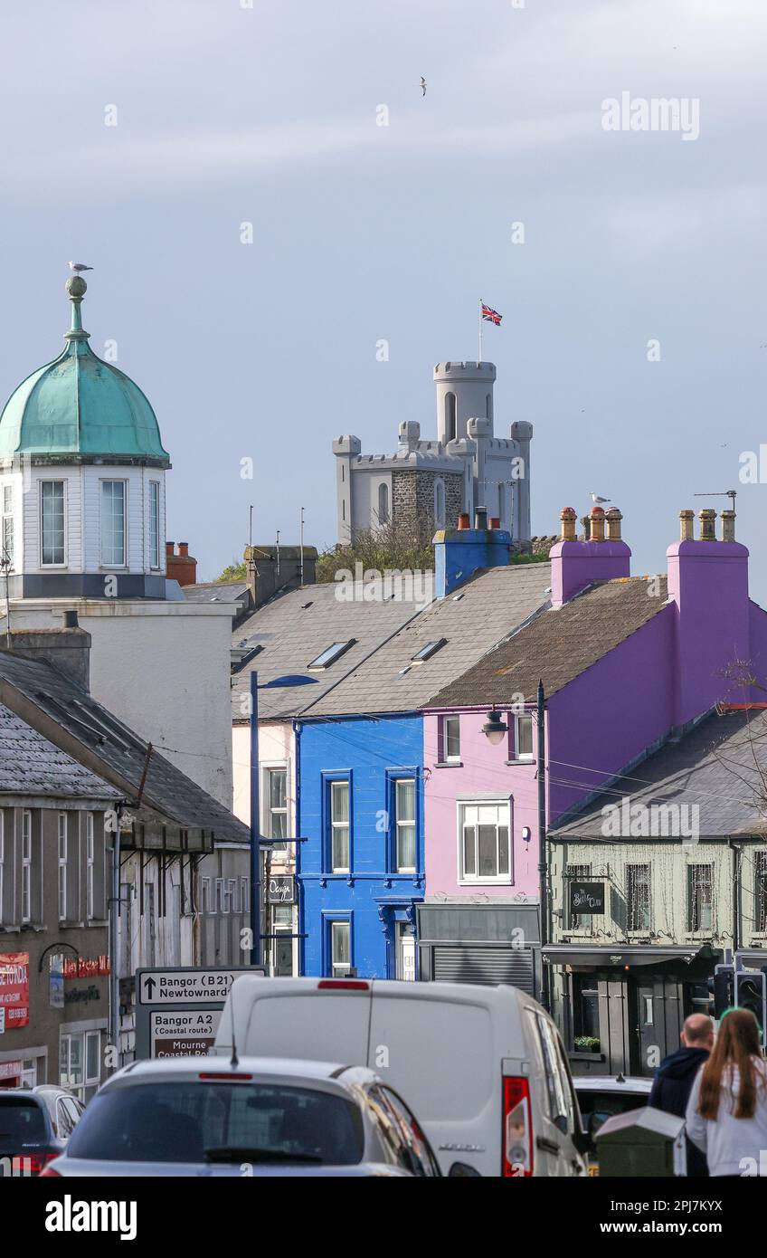 Port devine fictional setting town donaghadee hi-res stock photography ...