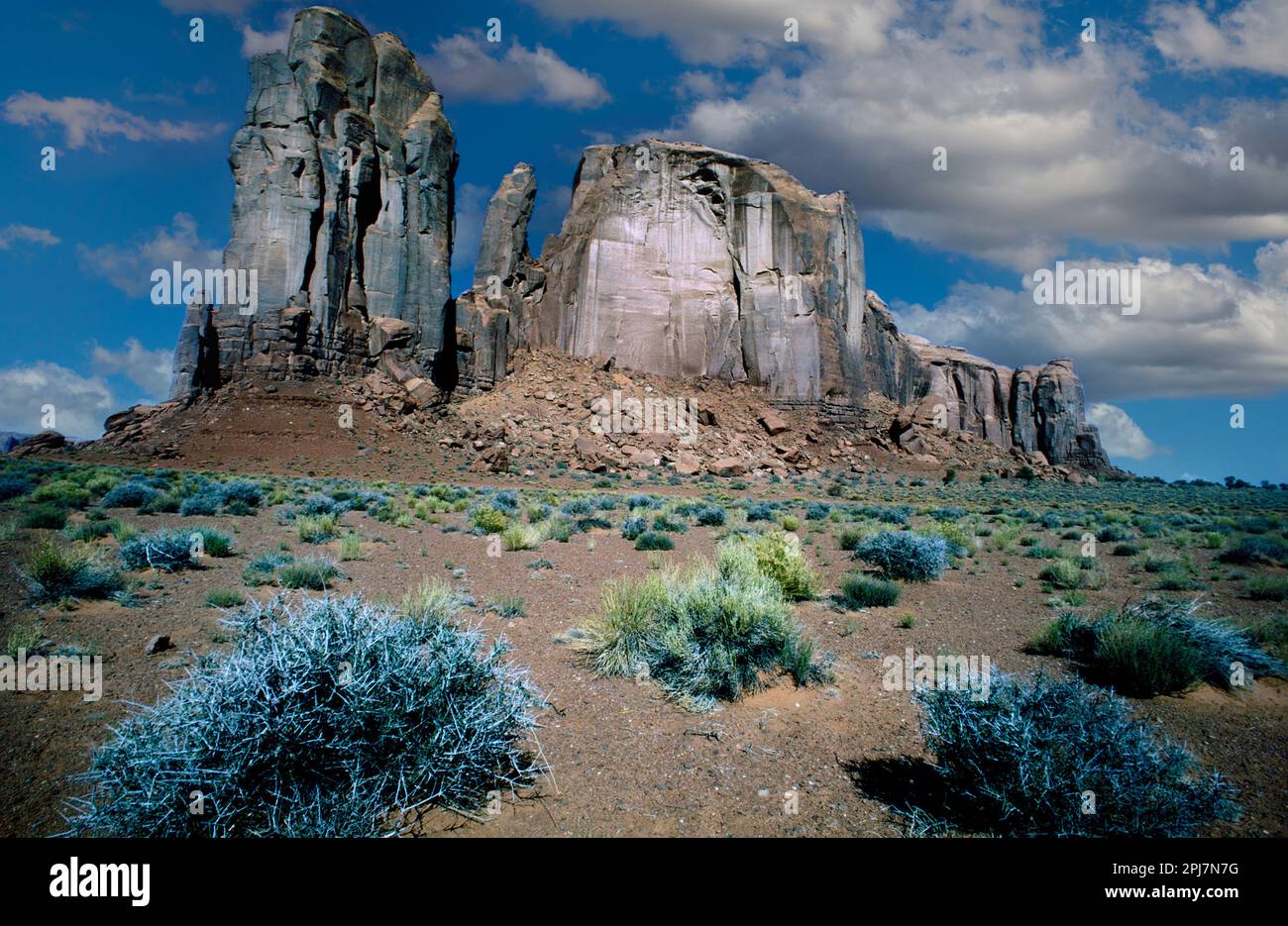 Rain God Mesa, Monument Valley, Arizona, USA Stock Photo - Alamy