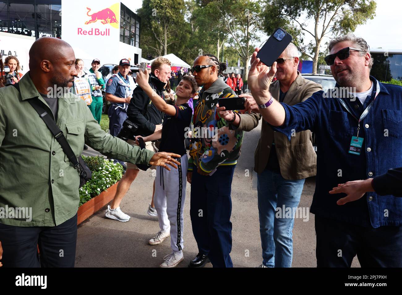 Melbourne, Australia. 01st Apr, 2023. Lewis Hamilton (GBR) Mercedes AMG ...