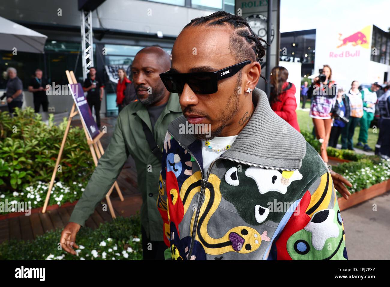 Melbourne, Australia. 01st Apr, 2023. Lewis Hamilton (GBR) Mercedes AMG ...
