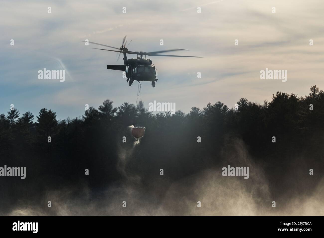 Rhode Island Army National Guard conducts UH-60 BAMBI Bucket training ...