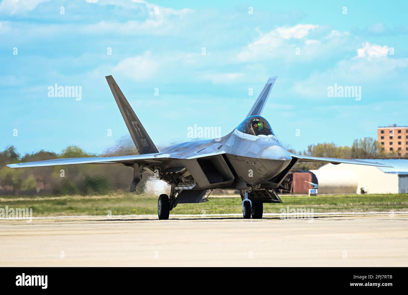 U.S. Air Force Lt. Col. Andrew Gray, 71st Fighter Squadron commander ...