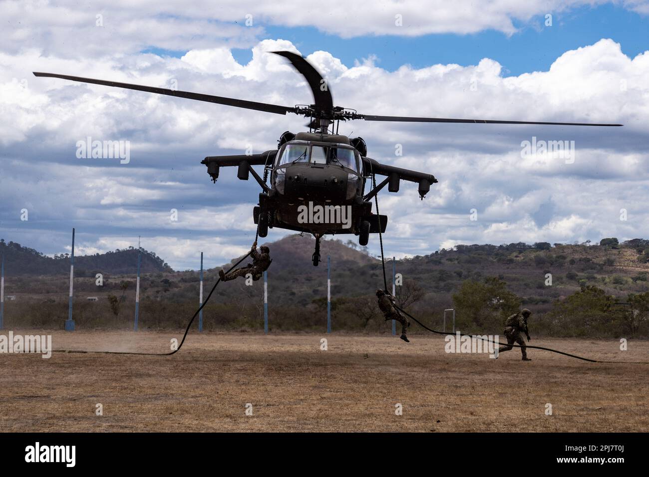 Soldiers assigned to the 7th Special Forces Group (Airborne) conduct ...