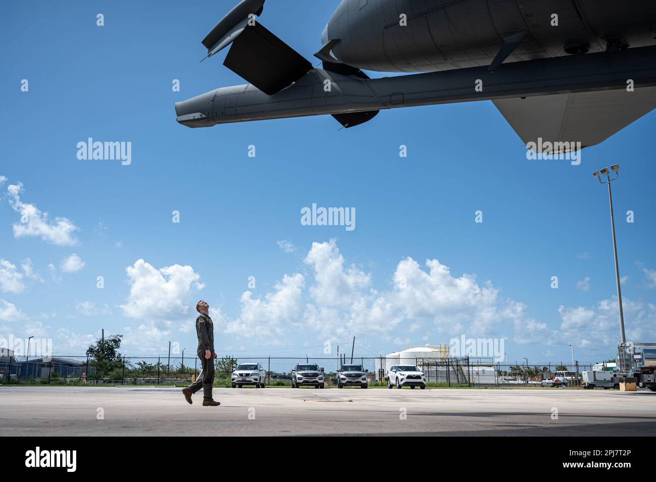 U.S. Air Force Capt. Pete Scherer, 305th Air Mobility Wing pilot ...