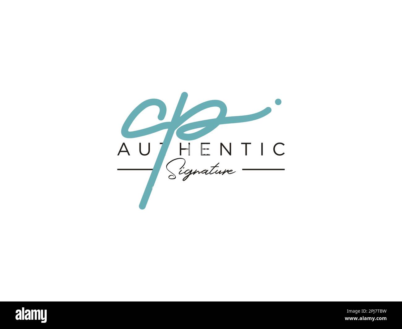 AP Signature Logo Template Vector Stock Vector Image & Art - Alamy
