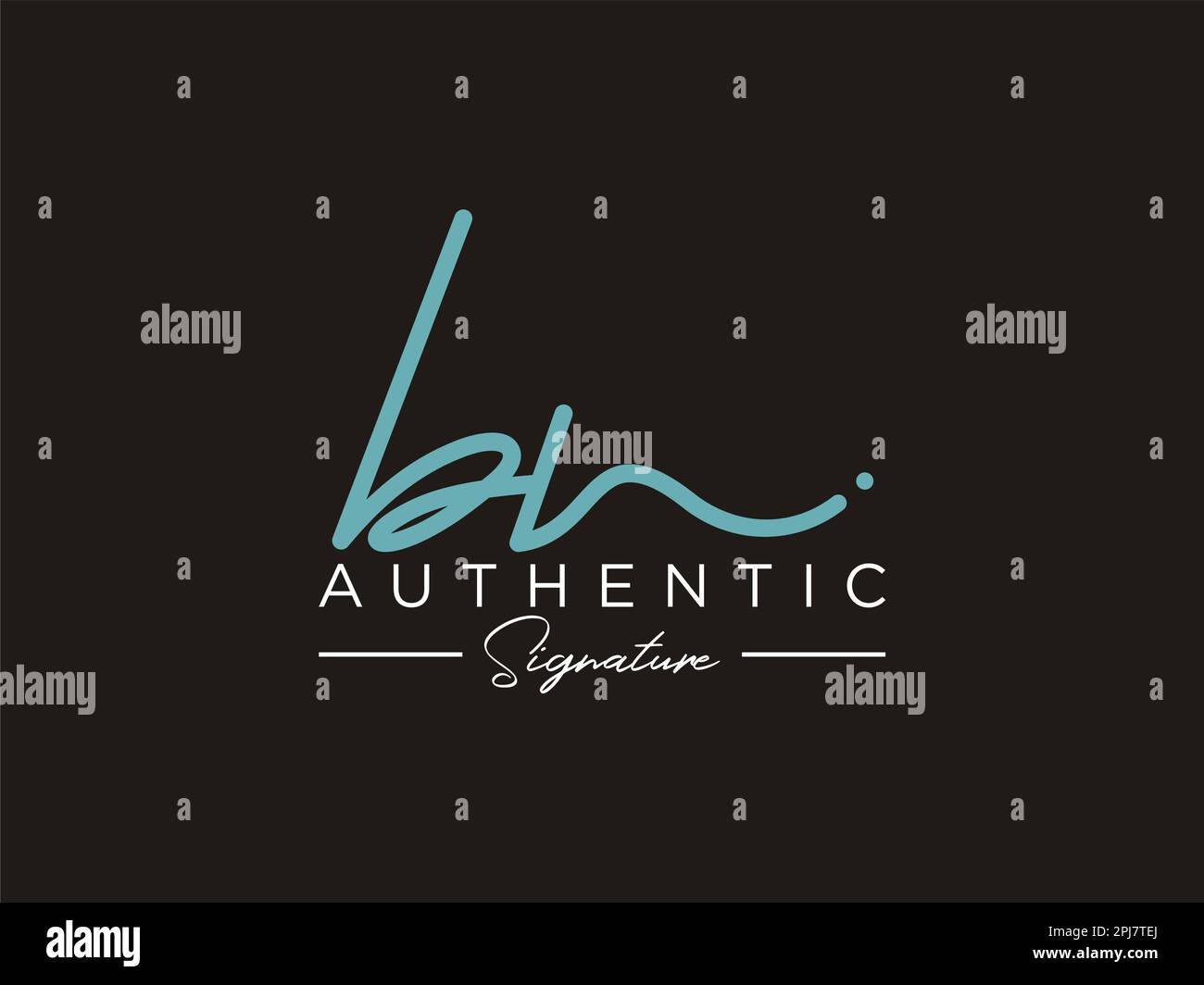 Bn signature hi-res stock photography and images - Alamy