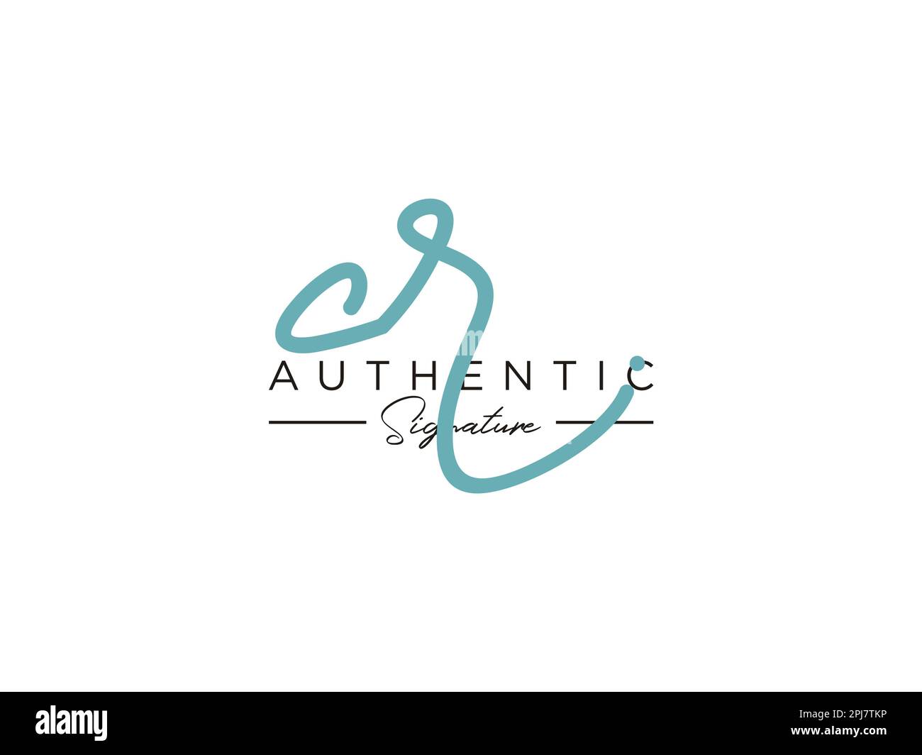 CR Signature Logo Template Vector Stock Vector Image & Art - Alamy