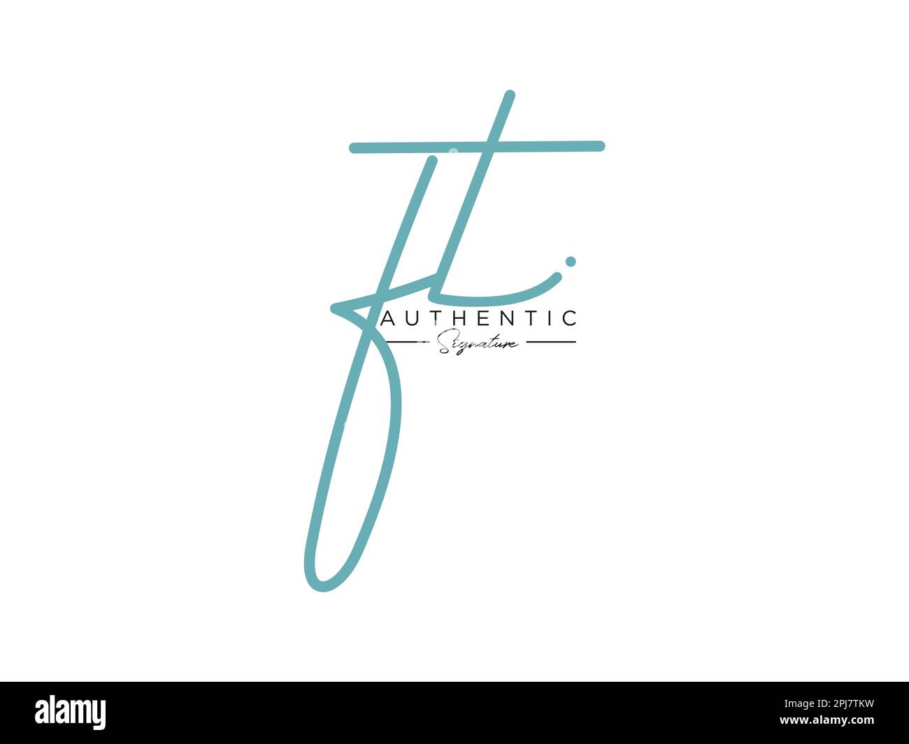 Ft signature Stock Vector Images - Alamy