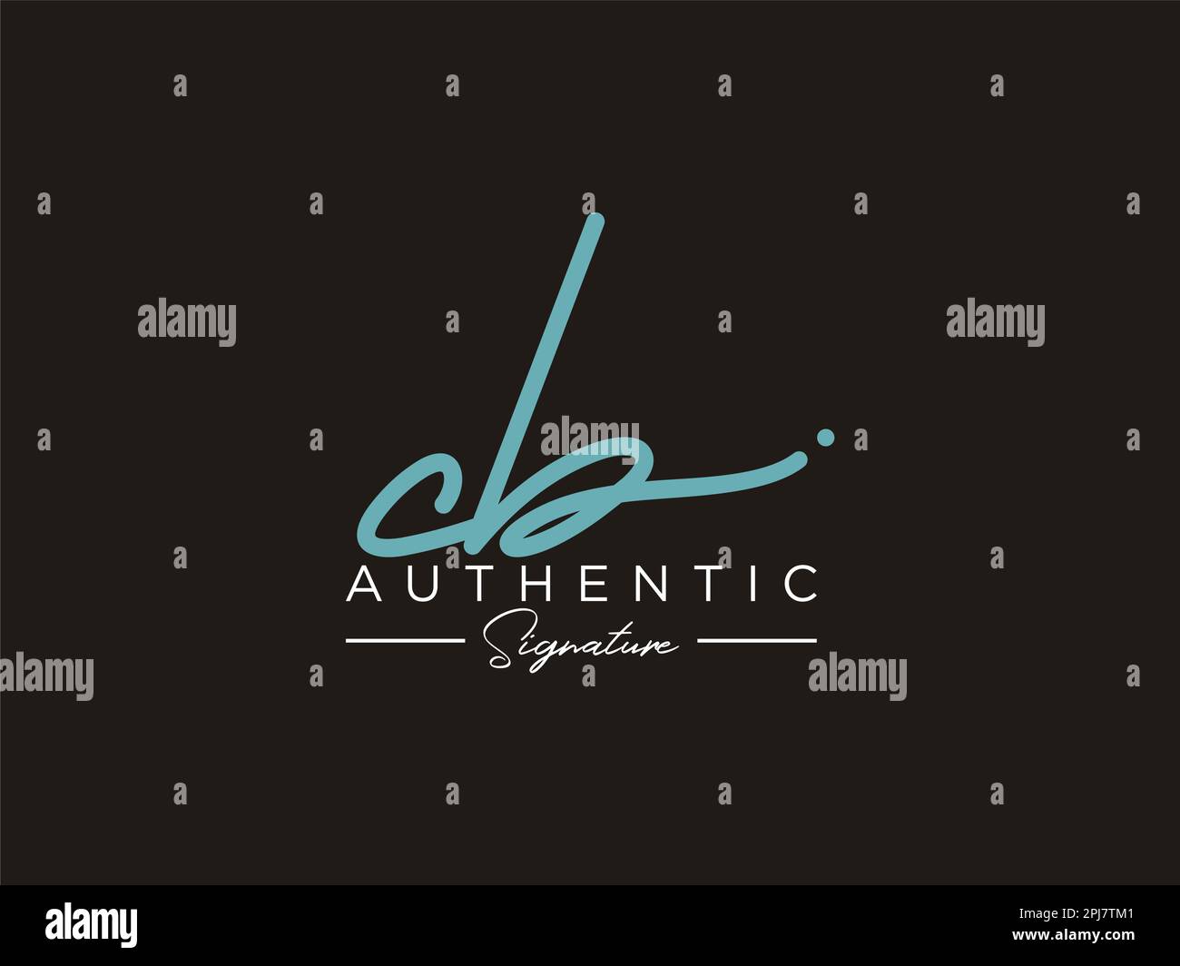 Cb signature hi-res stock photography and images - Alamy