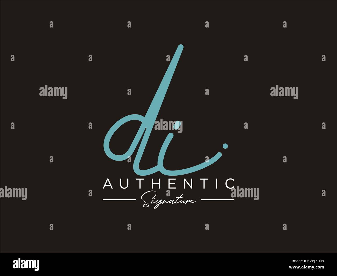 Letter di logo vector vectors hi-res stock photography and images - Alamy