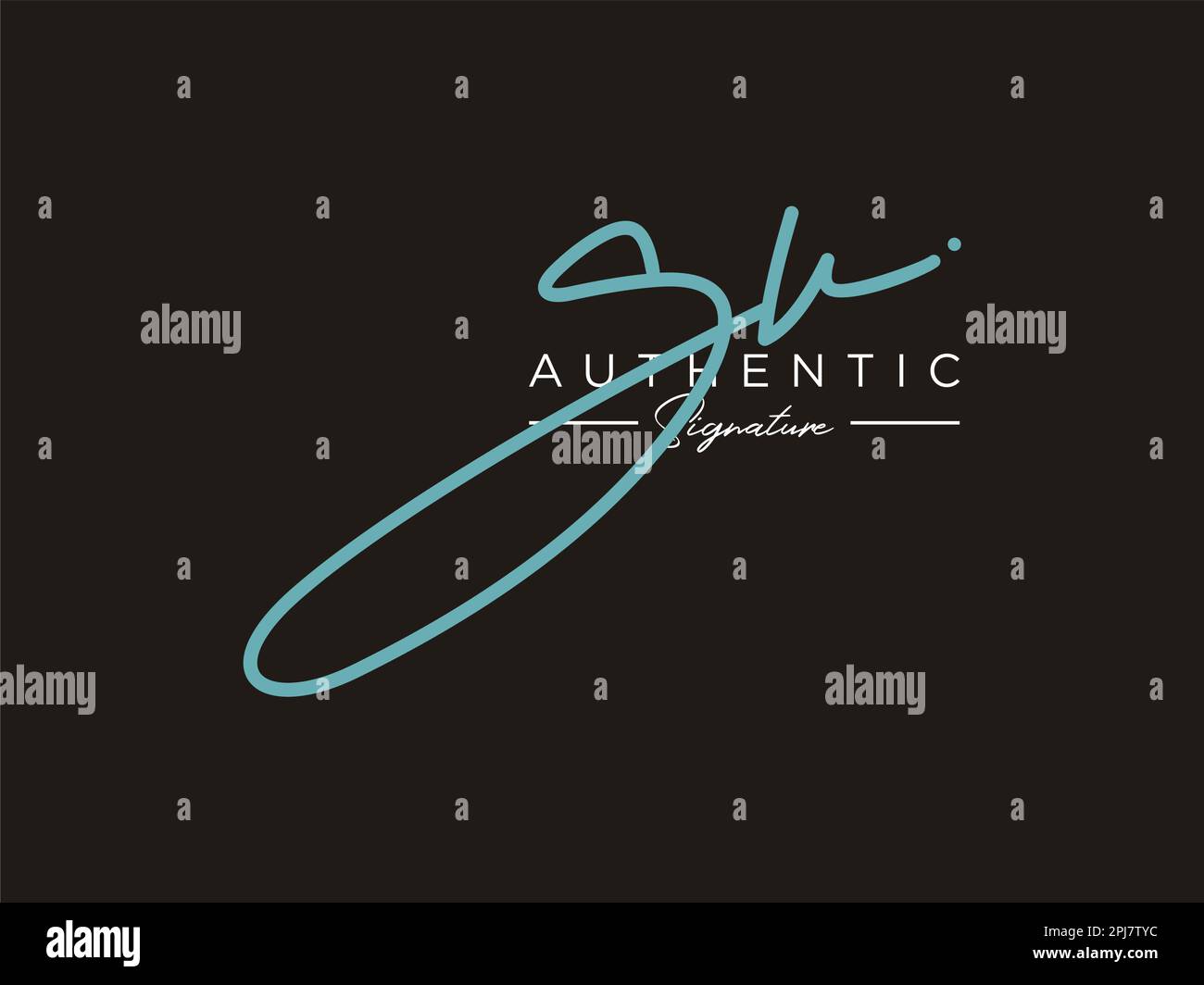 GV Signature Logo Template Vector Stock Vector Image & Art - Alamy