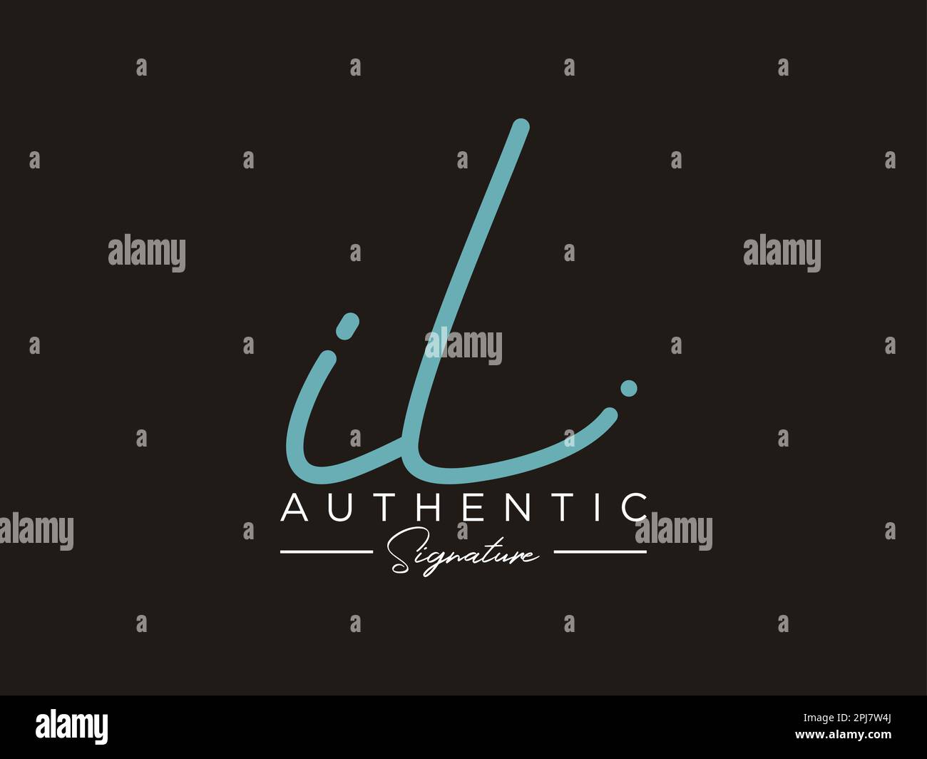 Il signature hi-res stock photography and images - Alamy