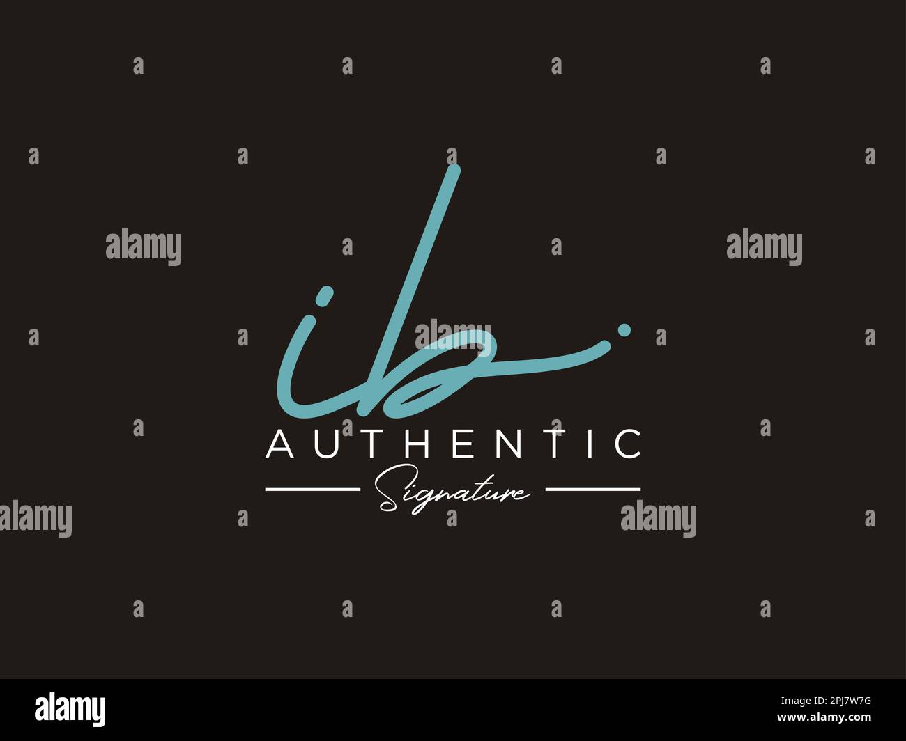 Ib signature hi-res stock photography and images - Alamy