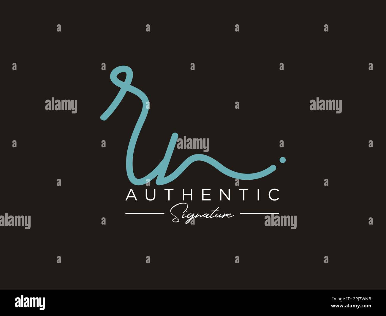 Rn clean logo Stock Vector Images - Alamy