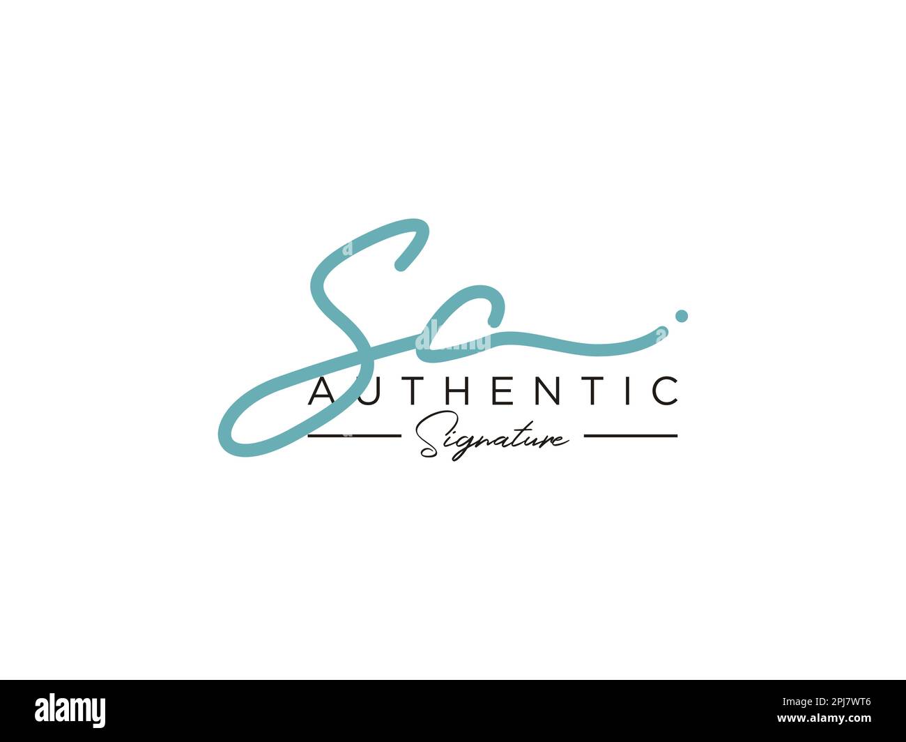 SA Signature Logo Template Vector Stock Vector Image & Art - Alamy