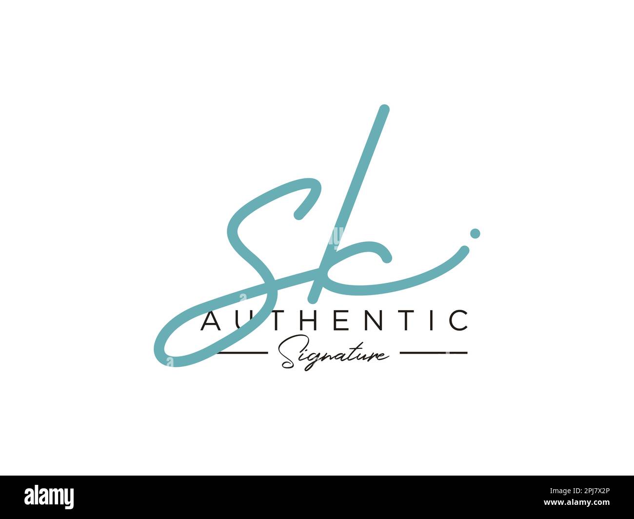 Handwritten sk Stock Vector Images - Alamy
