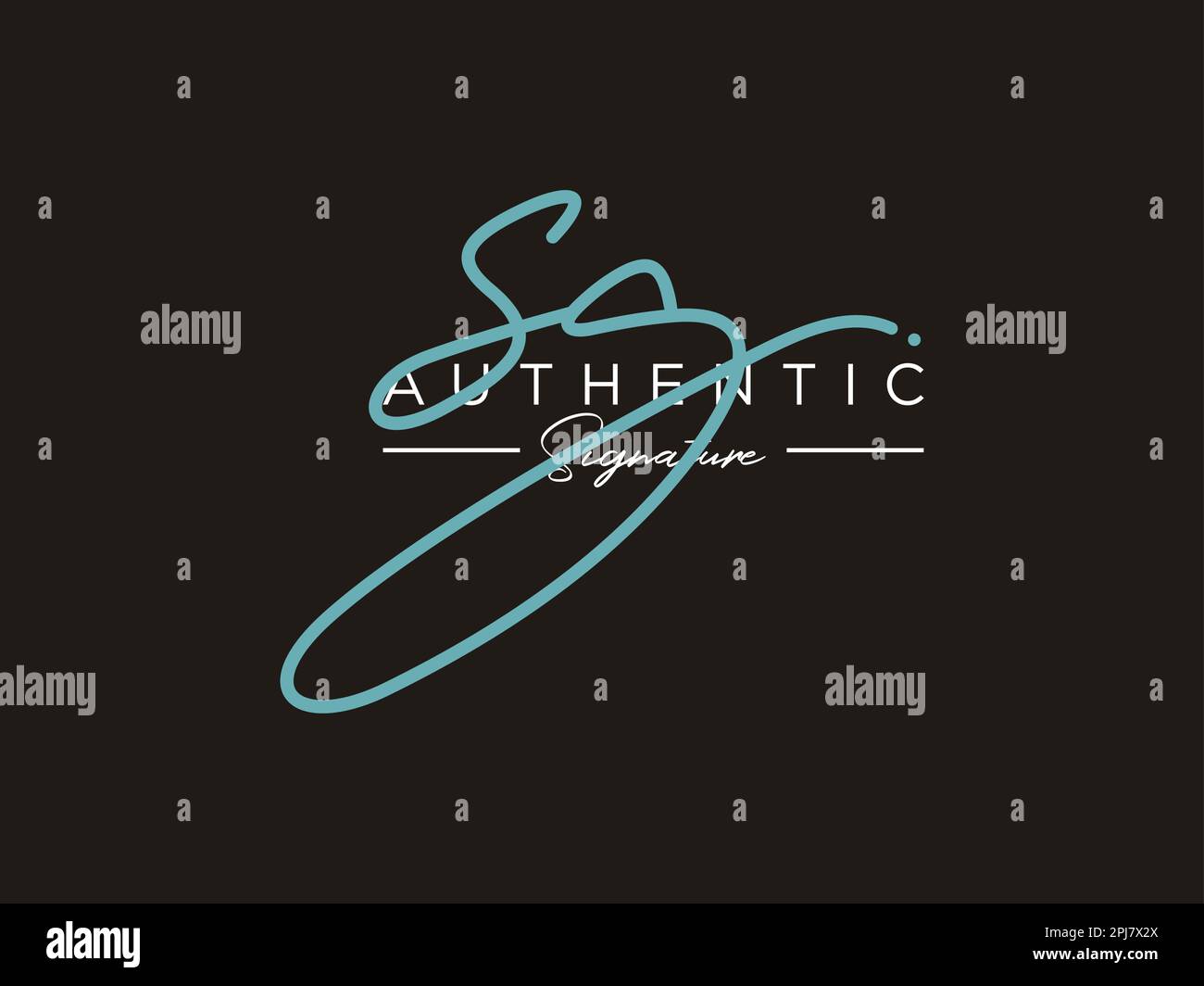 Sg signature hi-res stock photography and images - Alamy