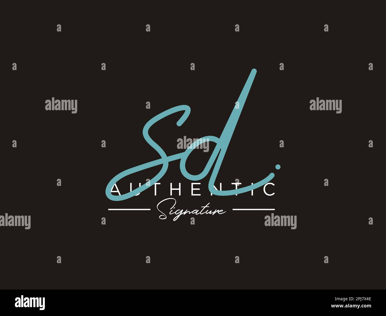 Letter sd vector vectors hi-res stock photography and images - Alamy