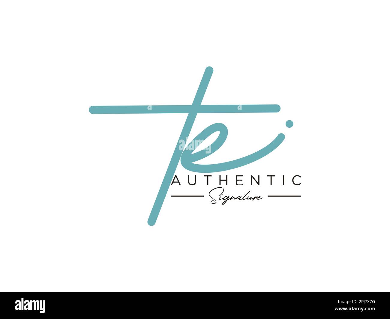 Te signature hi-res stock photography and images - Alamy