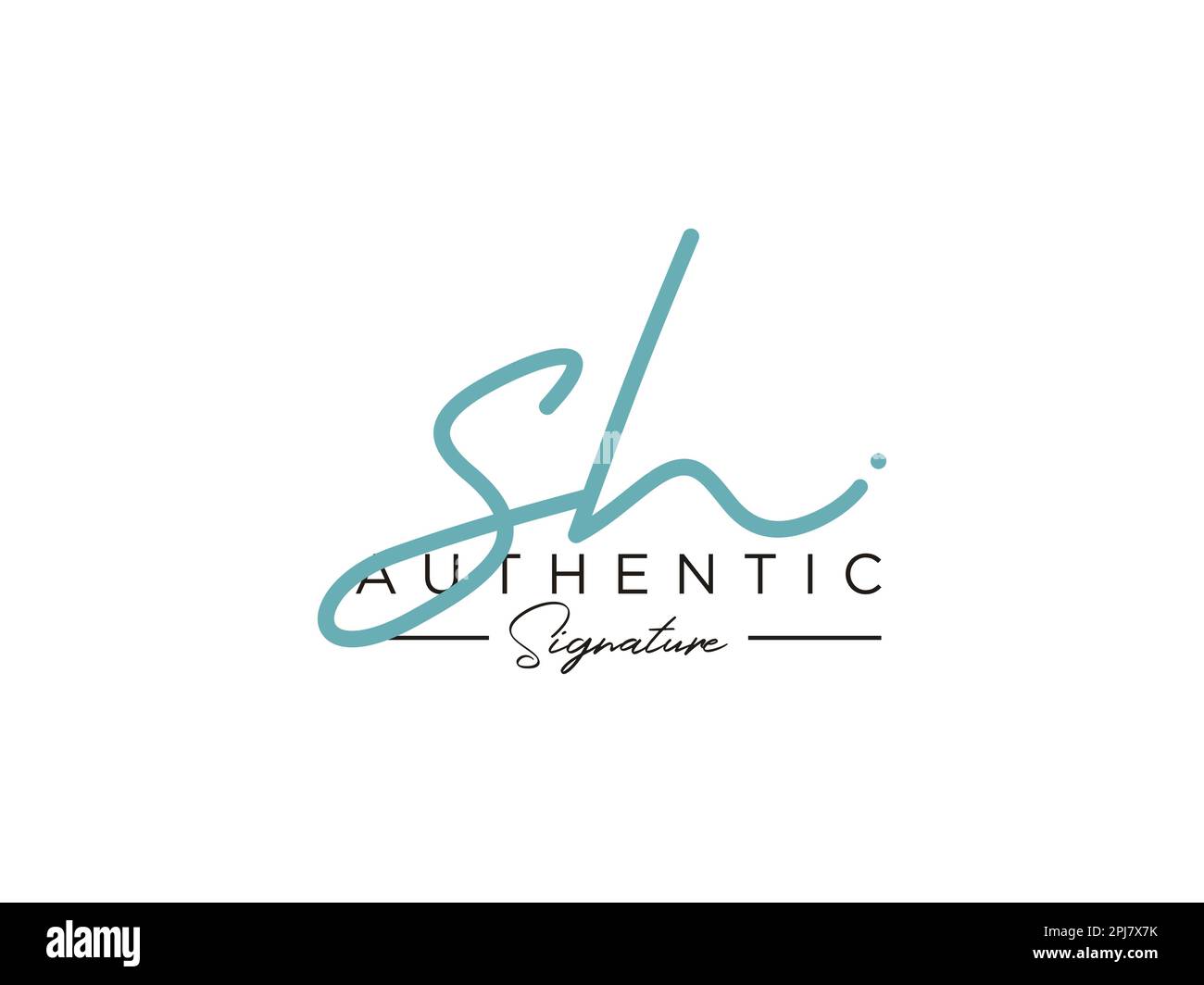 Sh signature hi-res stock photography and images - Alamy