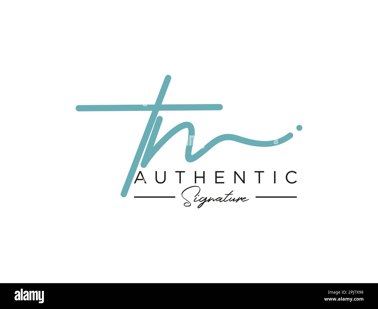 TM Signature Logo Template Vector Stock Vector Image & Art - Alamy