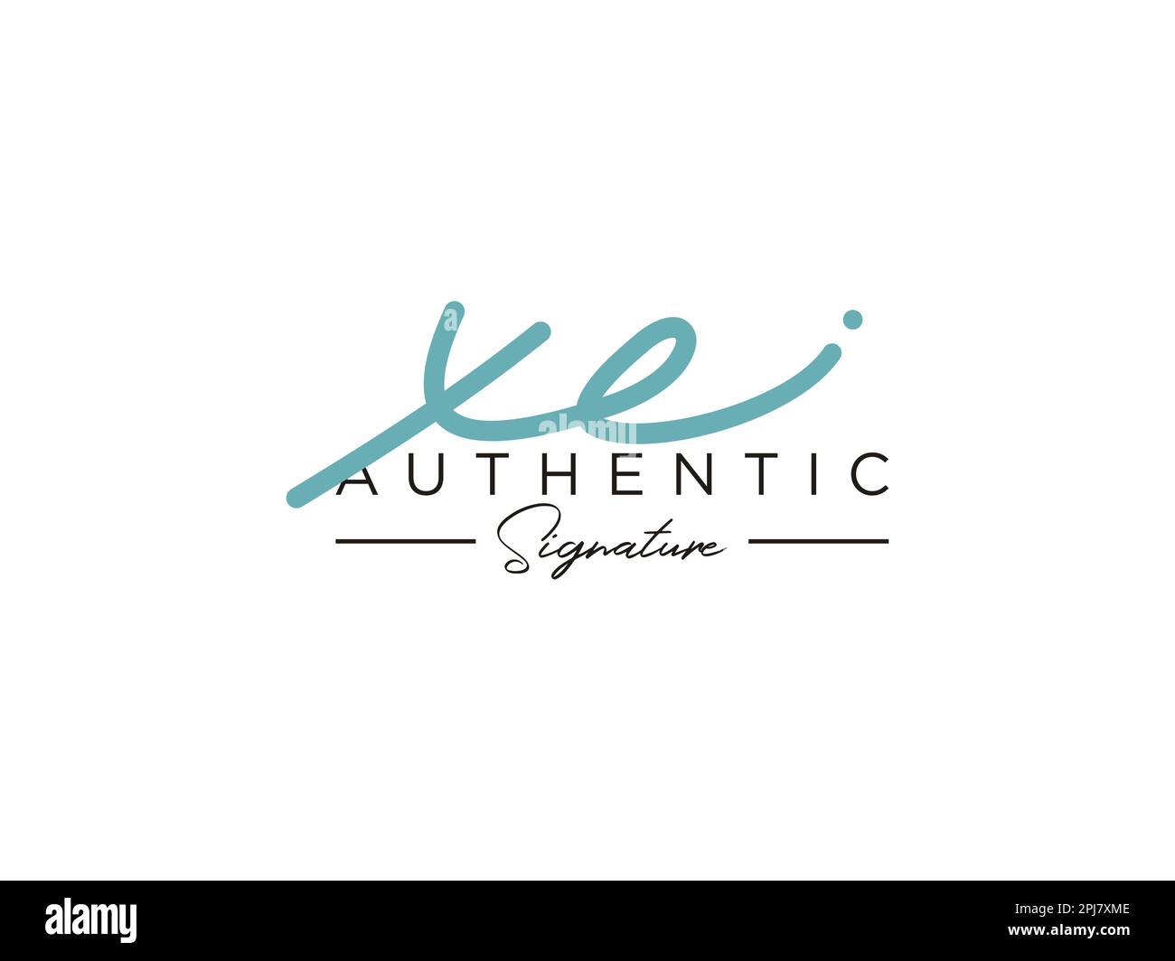 Xe modern logo hi-res stock photography and images - Alamy