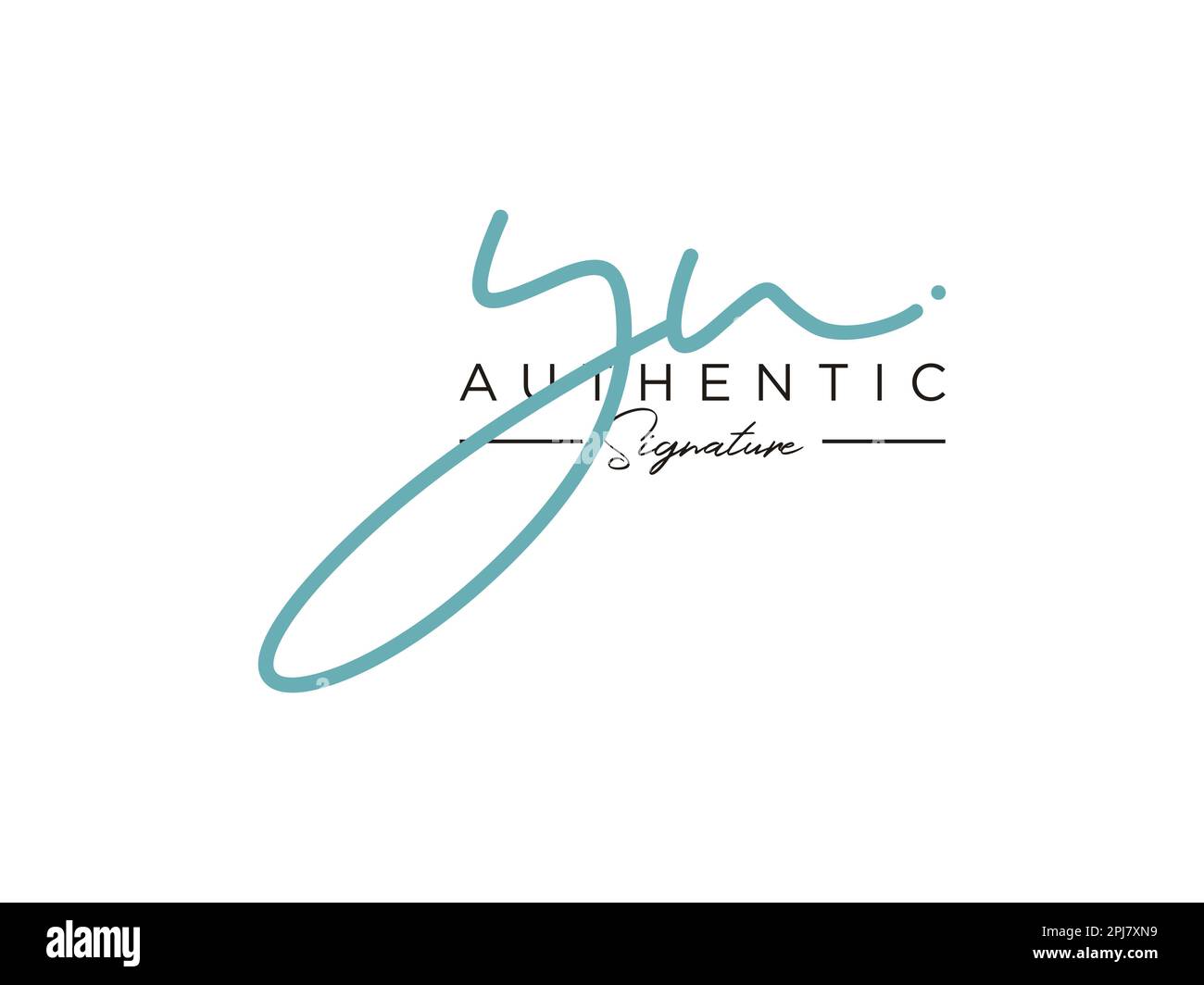 YU Signature Logo Template Vector Stock Vector Image & Art - Alamy