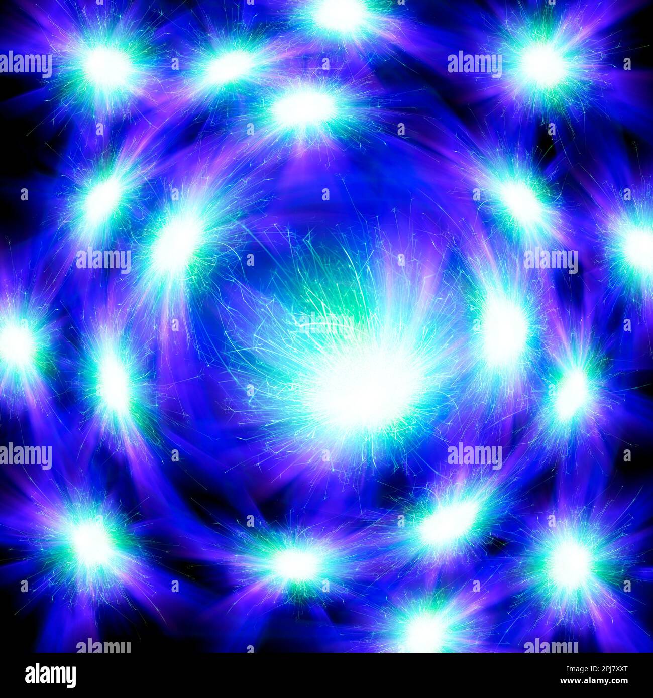 Quantum fluctuations, conceptual illustration Stock Photo - Alamy