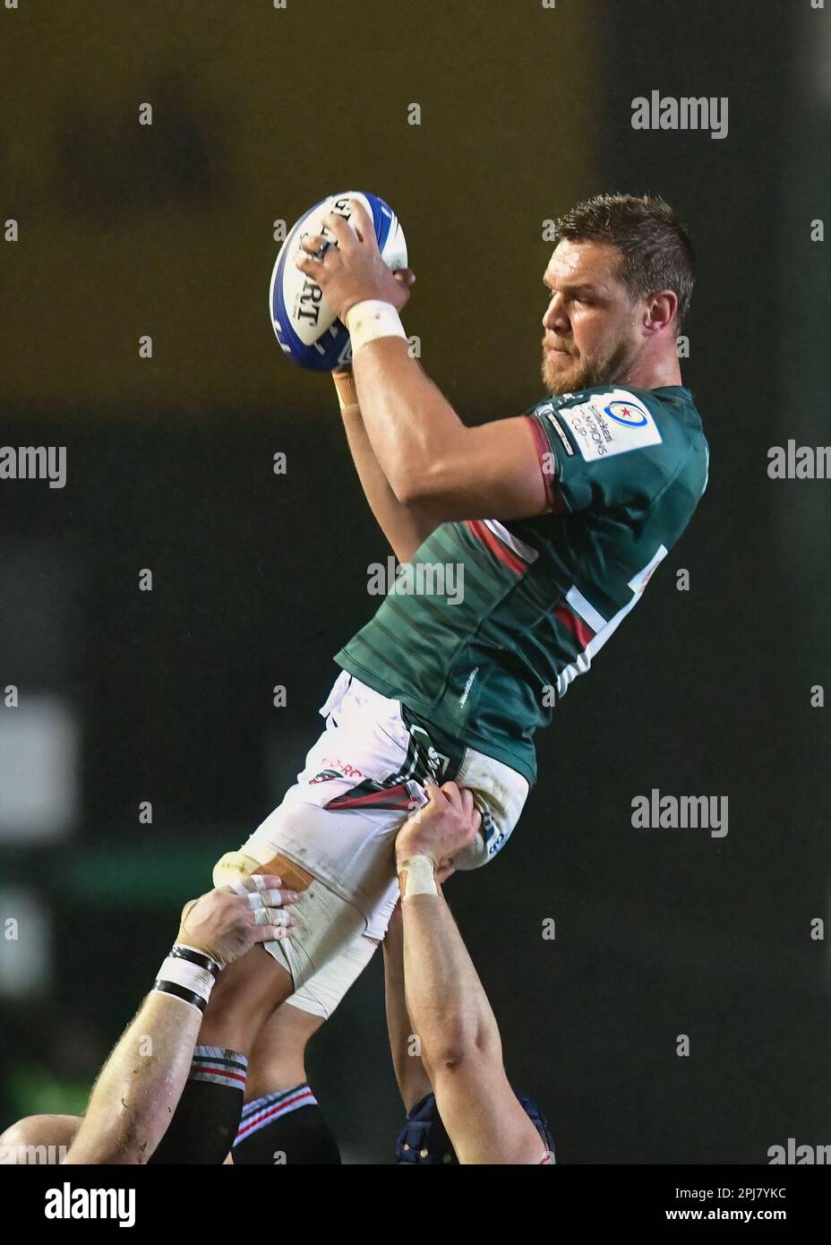 Leicester Tigers Rugby v Edinburgh Rugby Team at the Mattioli Stadium ...