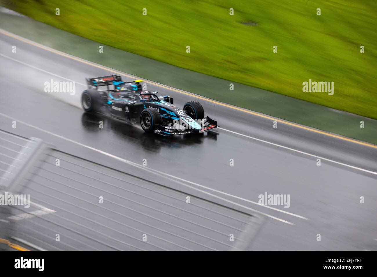 Melbourne, Australia. 31st Mar, 2023. Arthur Leclerc of Monaco and the ...